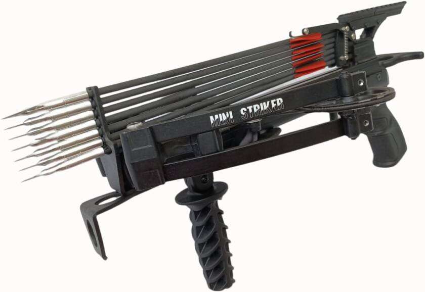 125lbs Mini Striker Repeating Crossbow Home Defense Kit with Removable ...