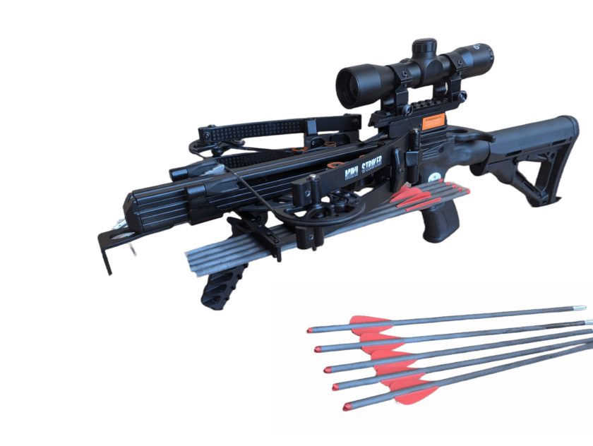 150lbs Mini Striker Reverse Draw Pistol Crossbow “The 12 Point” Hunting ...