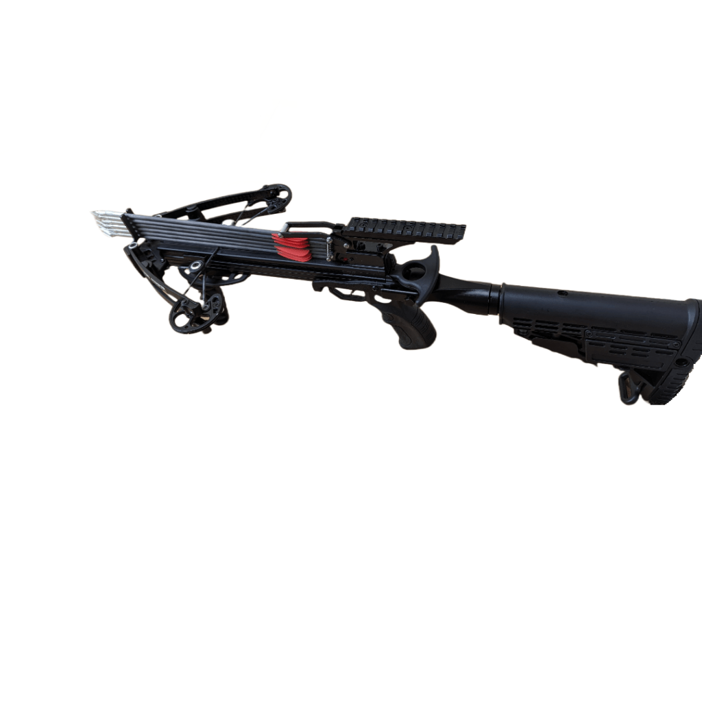 125lbs Mini Striker Repeating Crossbow Home Defense Kit with Removable ...