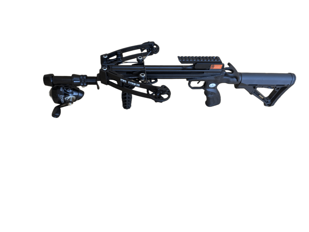 125lbs Mini Striker Fishing Pistol Crossbow with Buttstock - William ...